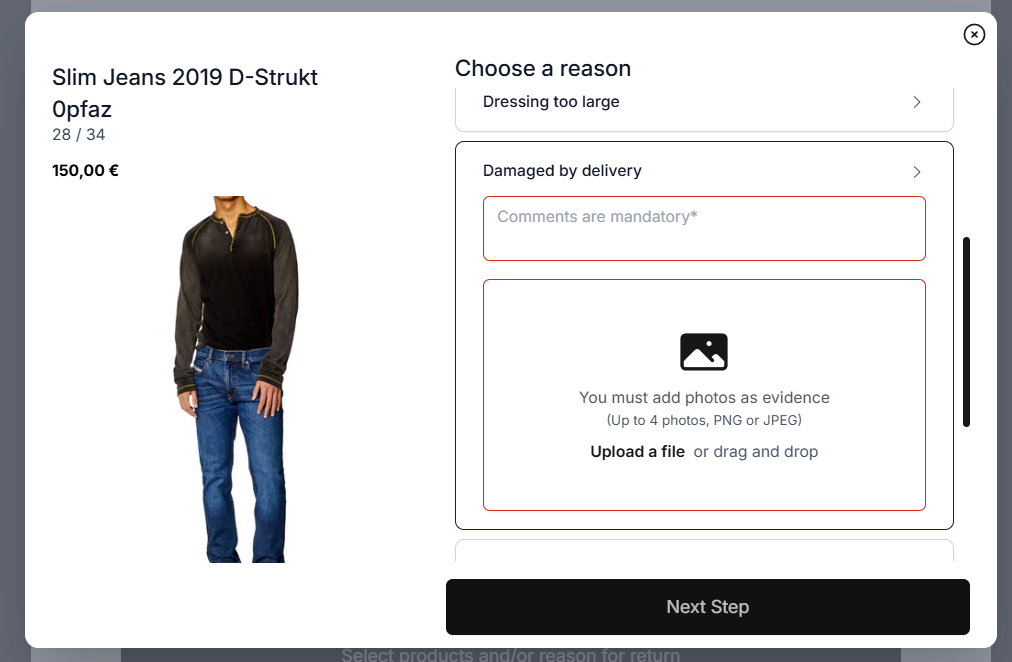 How the returns and exchanges portal works